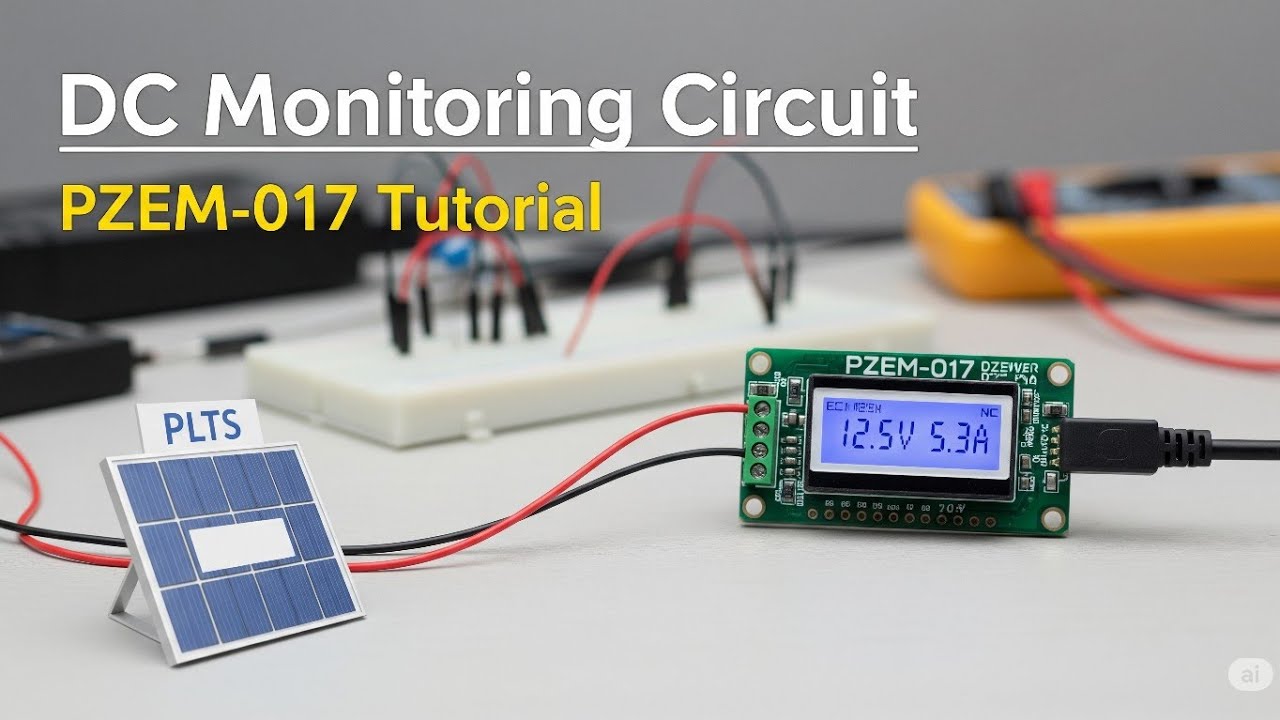 Panduan Merakit Rangkaian Monitoring DC dengan Sensor PZEM-017 - YouTube