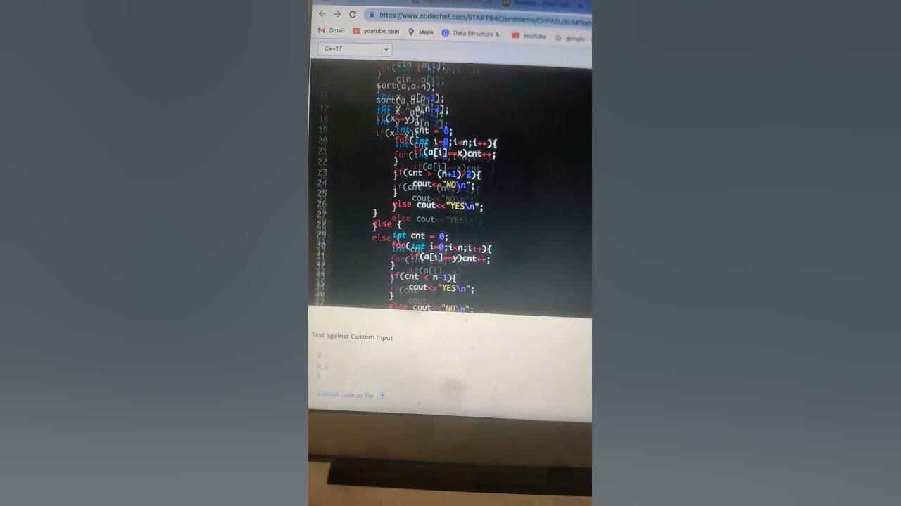 Chef And Adjacent Sum Codechef Solution Youtube