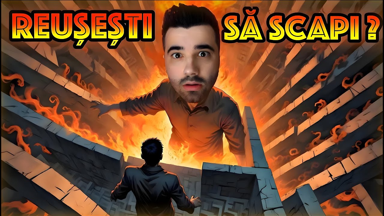 24 DE ORE in LABIRINTUL GROAZEI.. Cum SCAP? - YouTube
