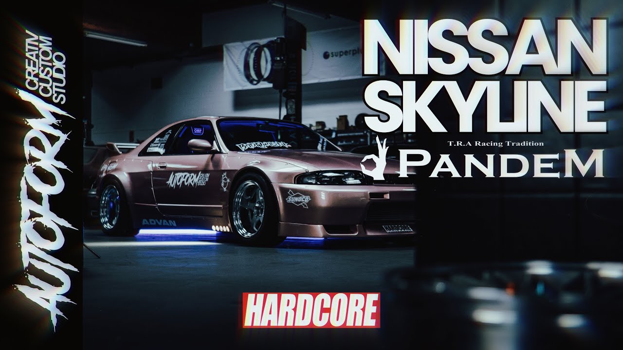 HARDCORE PANDEM / Rocket Bunny Nissan Skyline R33 - YouTube