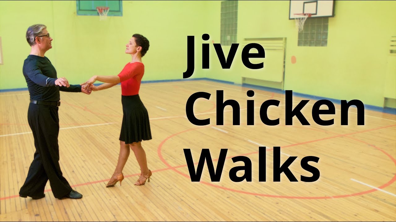 Jive Intermediate Dance Routine with Chicken Walks - YouTube