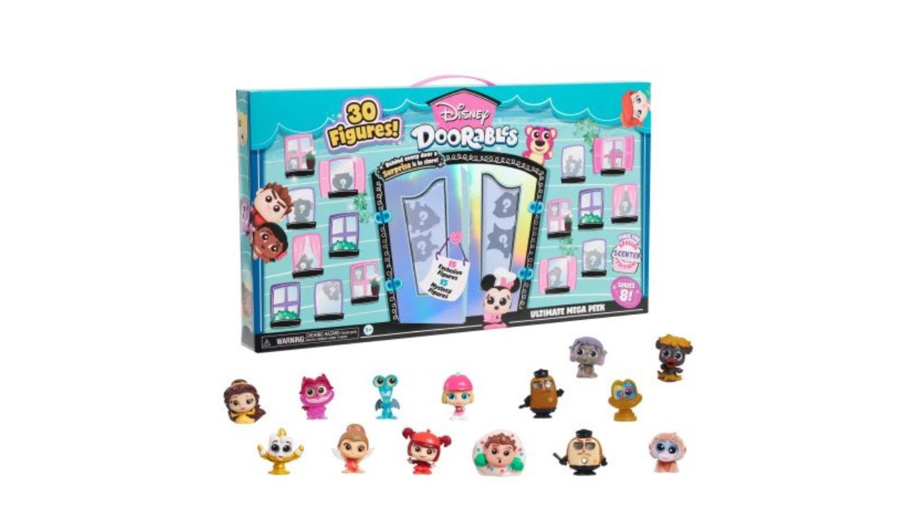 Disney doorables series 8 unboxing + code - YouTube