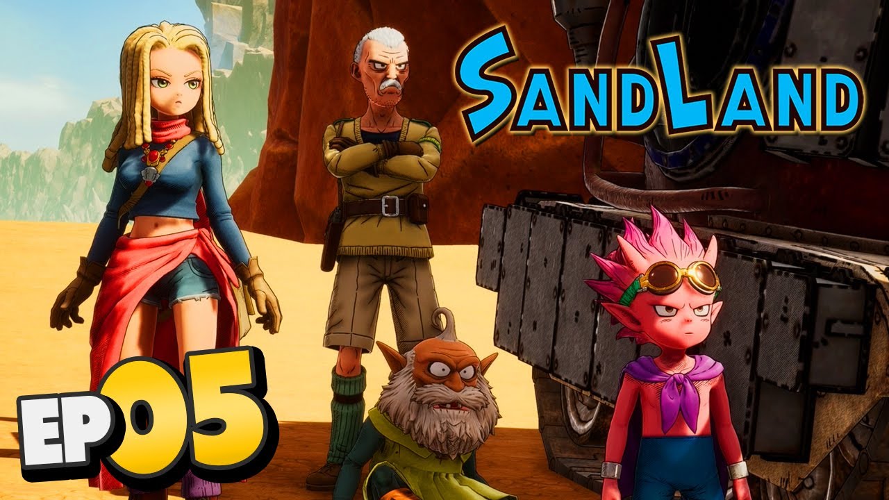SAND LAND Part 5 THE MOTORBIKE FOR QUICKSAND Gameplay Walkthrough - YouTube