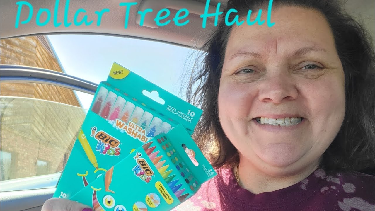 Quick Dollar Tree Haul Can't wait to find the Color Pencils from Bic ...