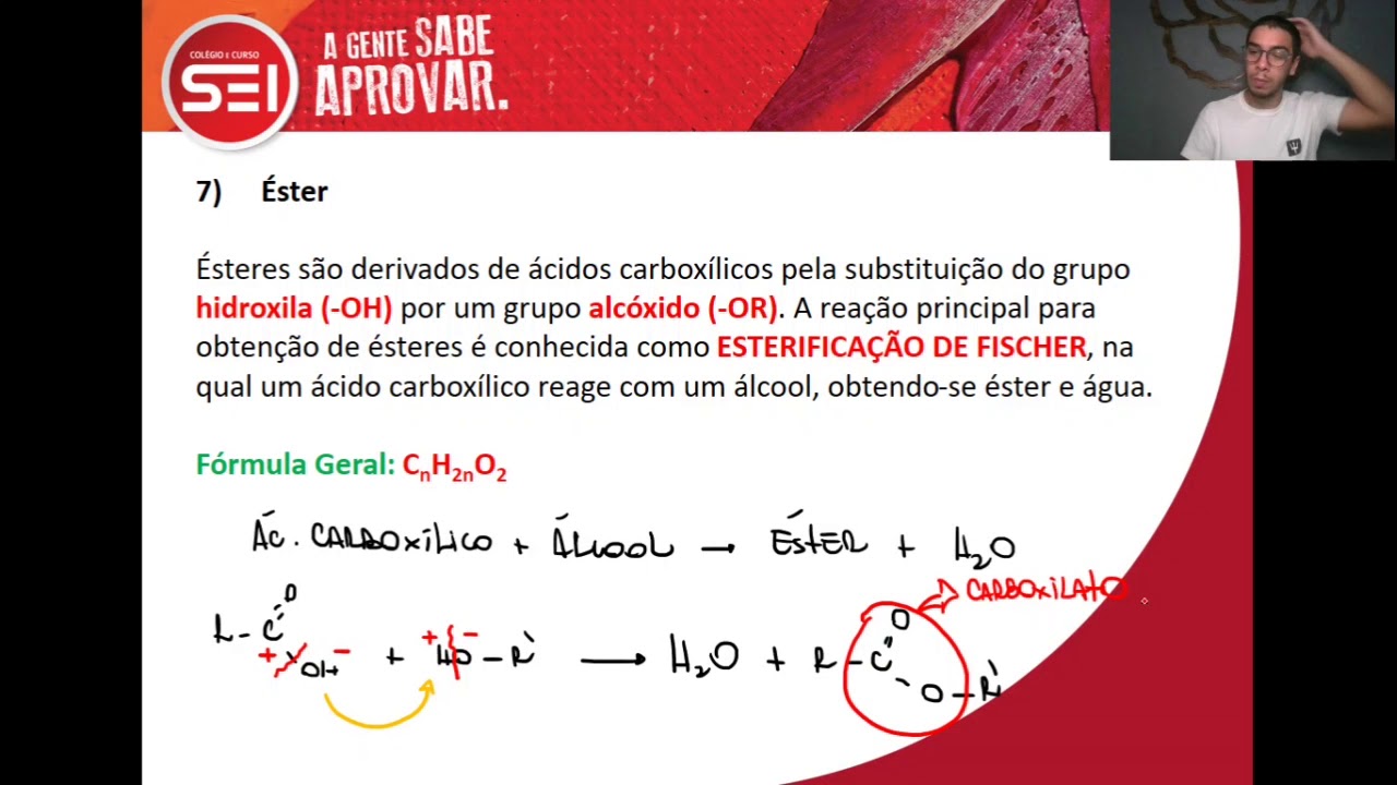 Funções Orgânicas - Éster - YouTube