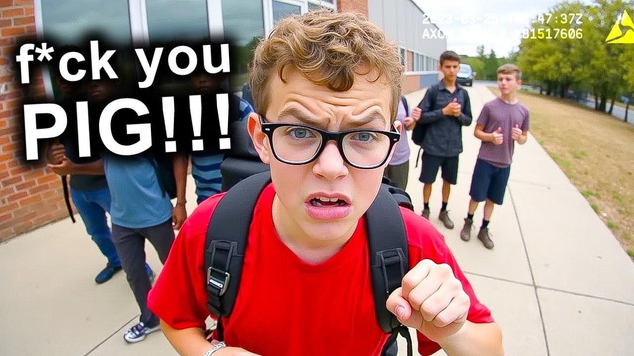 When Entitled Kids Try to BULLY Cops! - YouTube