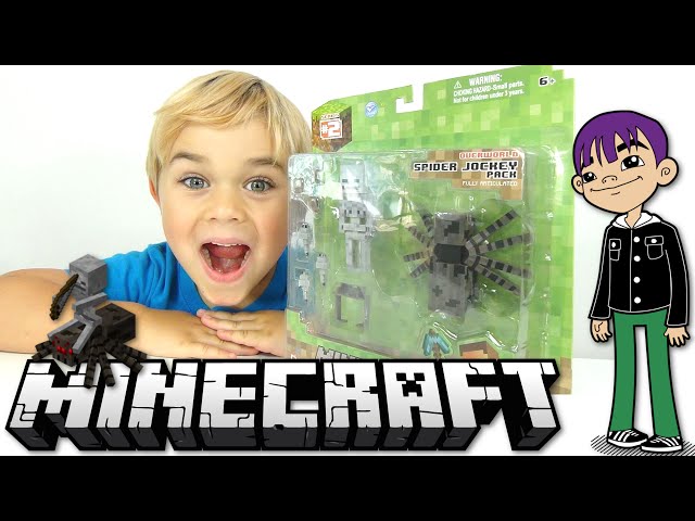 Minecraft Toys Series 2 Spider Jockey