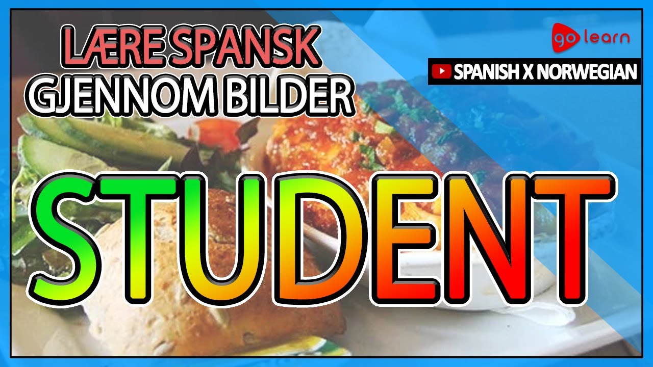 Lære Spansk Gjennom Bilder |Spansk Vokabular Student | Golearn - YouTube
