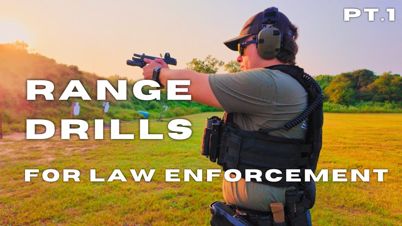 Range Drills for Law Enforcement - Part 1 - YouTube