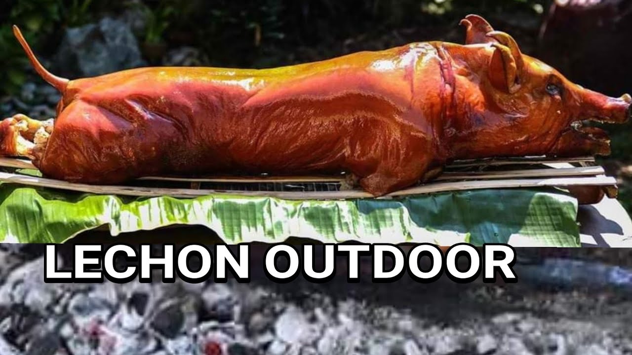 HOW TO COOK LECHON OUTDOOR || BUHAY PROBINSYA || PAANO PAGLUTO NG ...