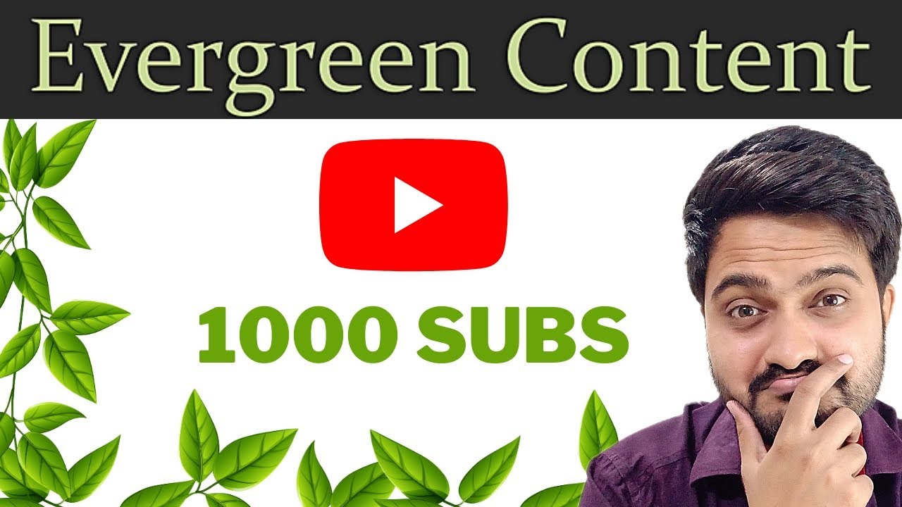Why Evergreen Content 🤔 is important for your YouTube Channel 2023 ...
