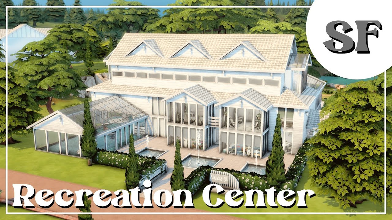 I made a Recreation Center in The Sims 4 for my Willow Creek Save File ...
