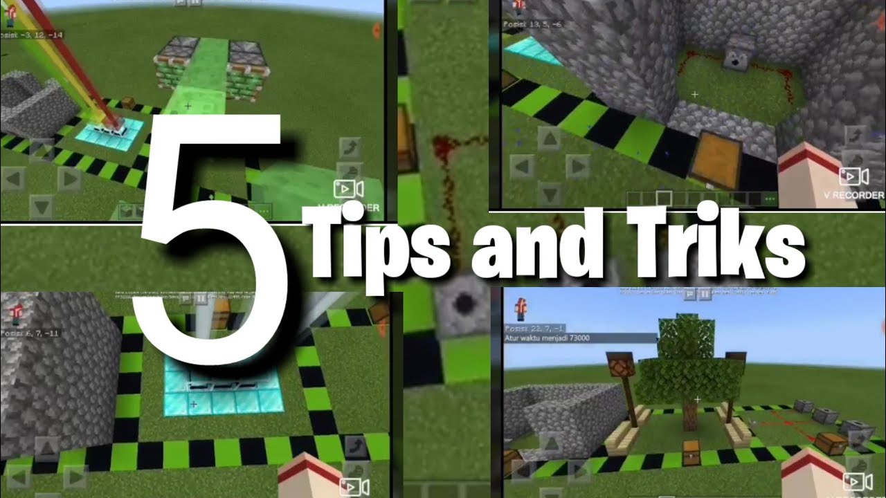 5Tips and triks Minecraft-part 2 - YouTube