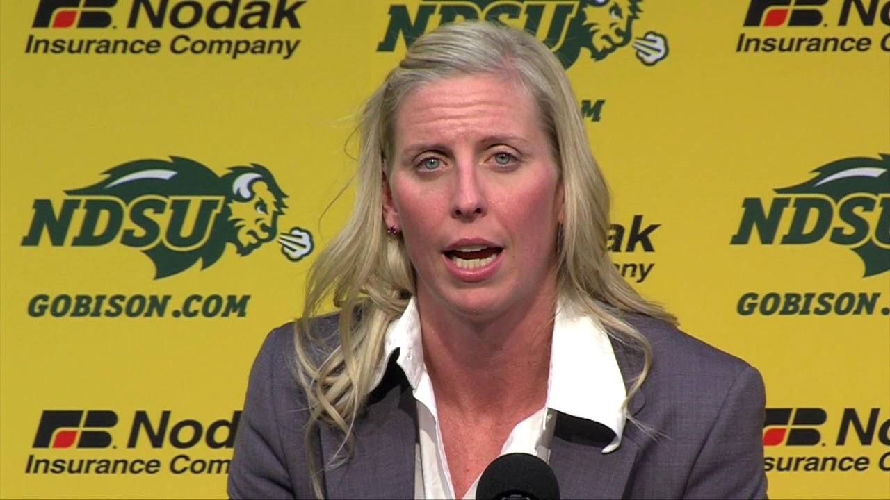 NDSU Women's Basketball Postgame Press Conference - December 29, 2017 ...