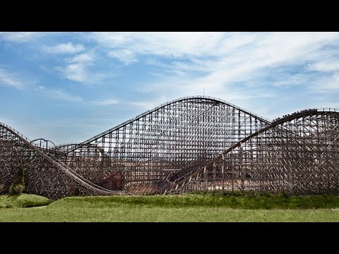 Coaster Express Parque Warner Review, RCCA Wooden Coaster - YouTube