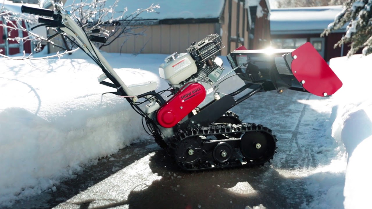 When Snow Falls, The Snow Bull is Sure to Follow - YouTube