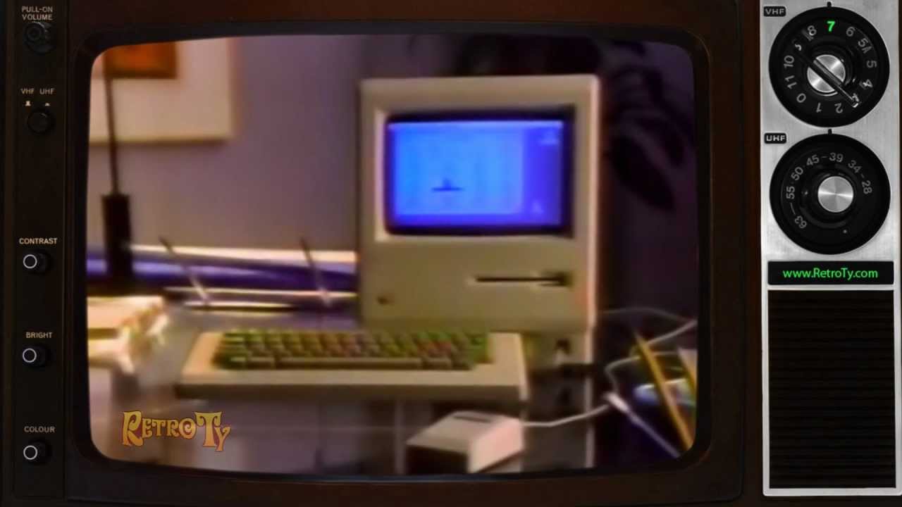 1985 - Macintosh Business Computer - Test Drive - YouTube