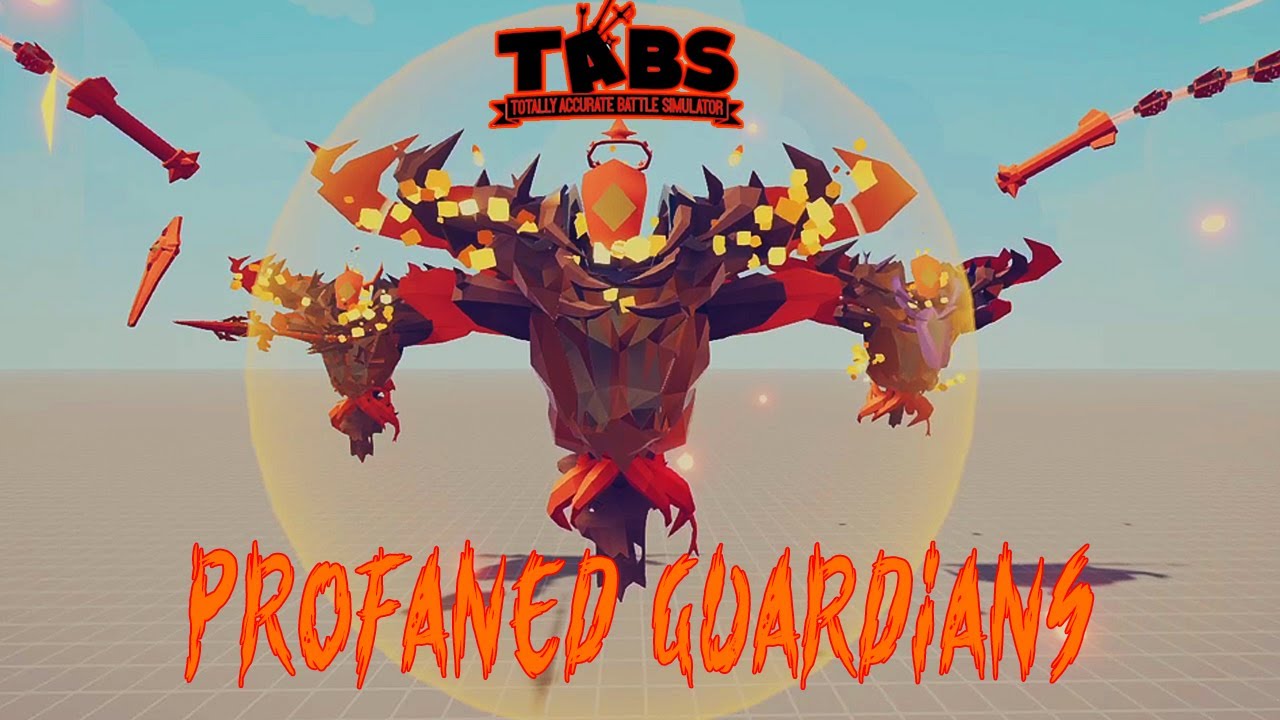 TABS CALAMITY! VS PROFANED GUARDIANS - Totally Accurate Battle ...