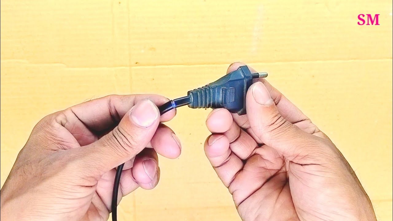 Few know this Way to fix a Electrical Plug When it is Broken!! - YouTube