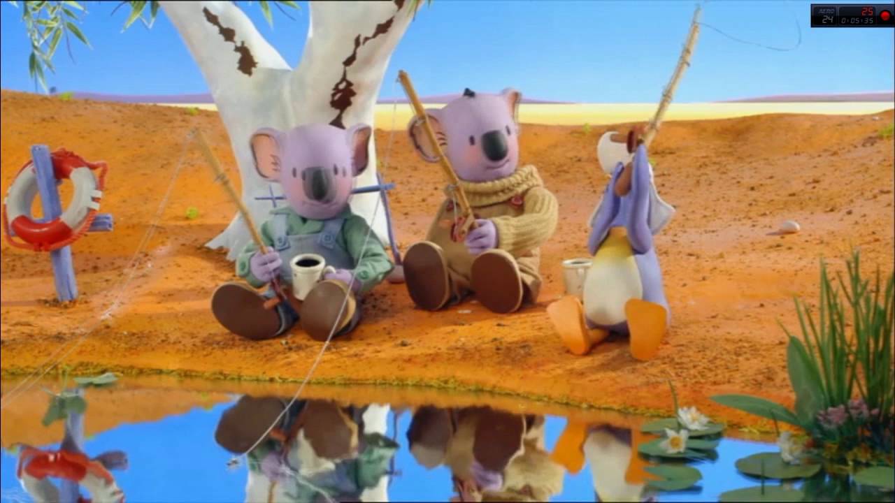 Los Hermanos Koala Español Latino - El pinguino sediento - YouTube