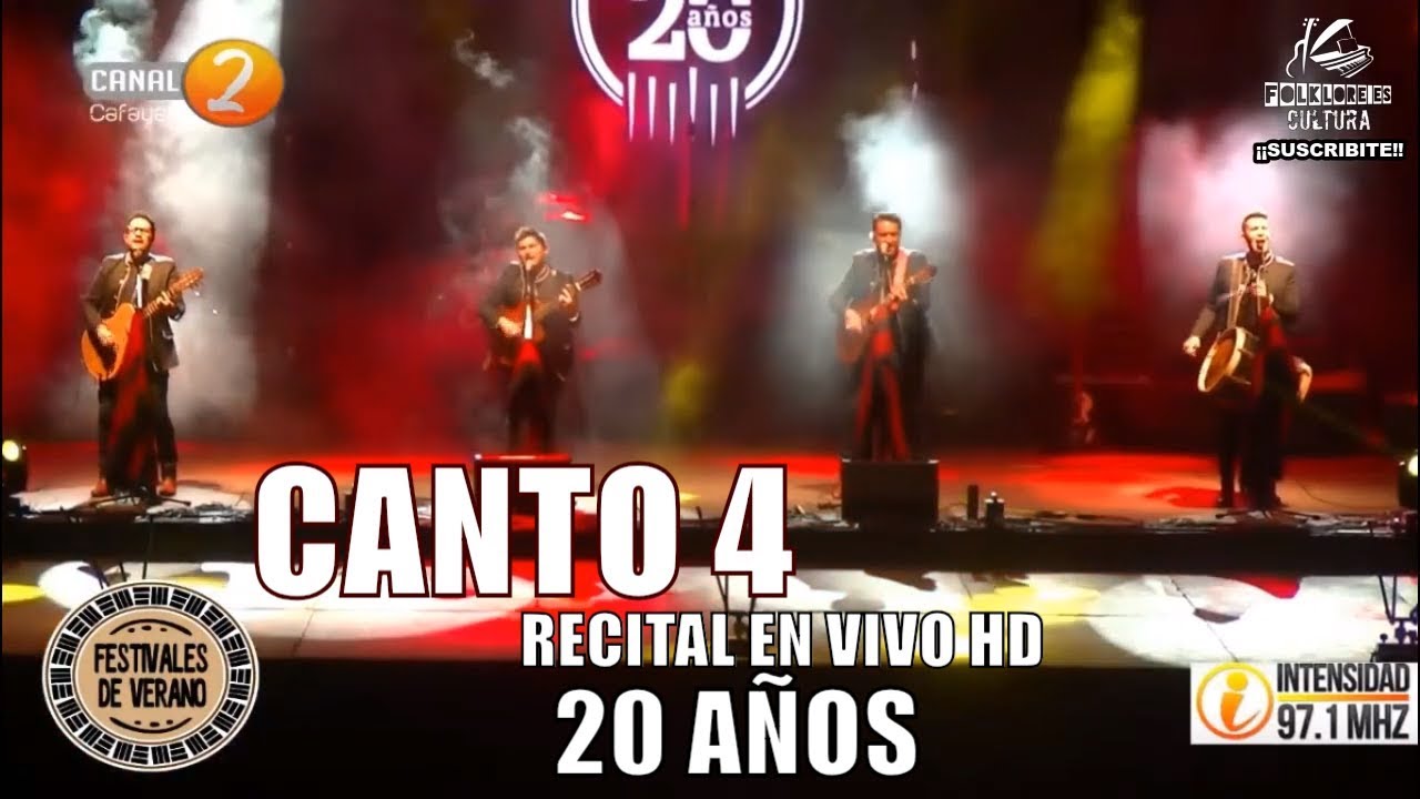 CANTO 4 | Recital Completo HD | 20 Años - YouTube