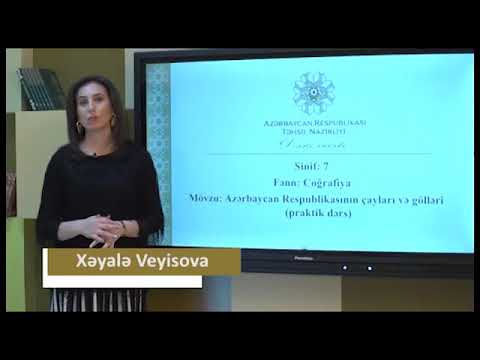 Dərs vaxtı-Coğrafiya-7-Praktik dərs-Azərbaycanın çayları və gölləri