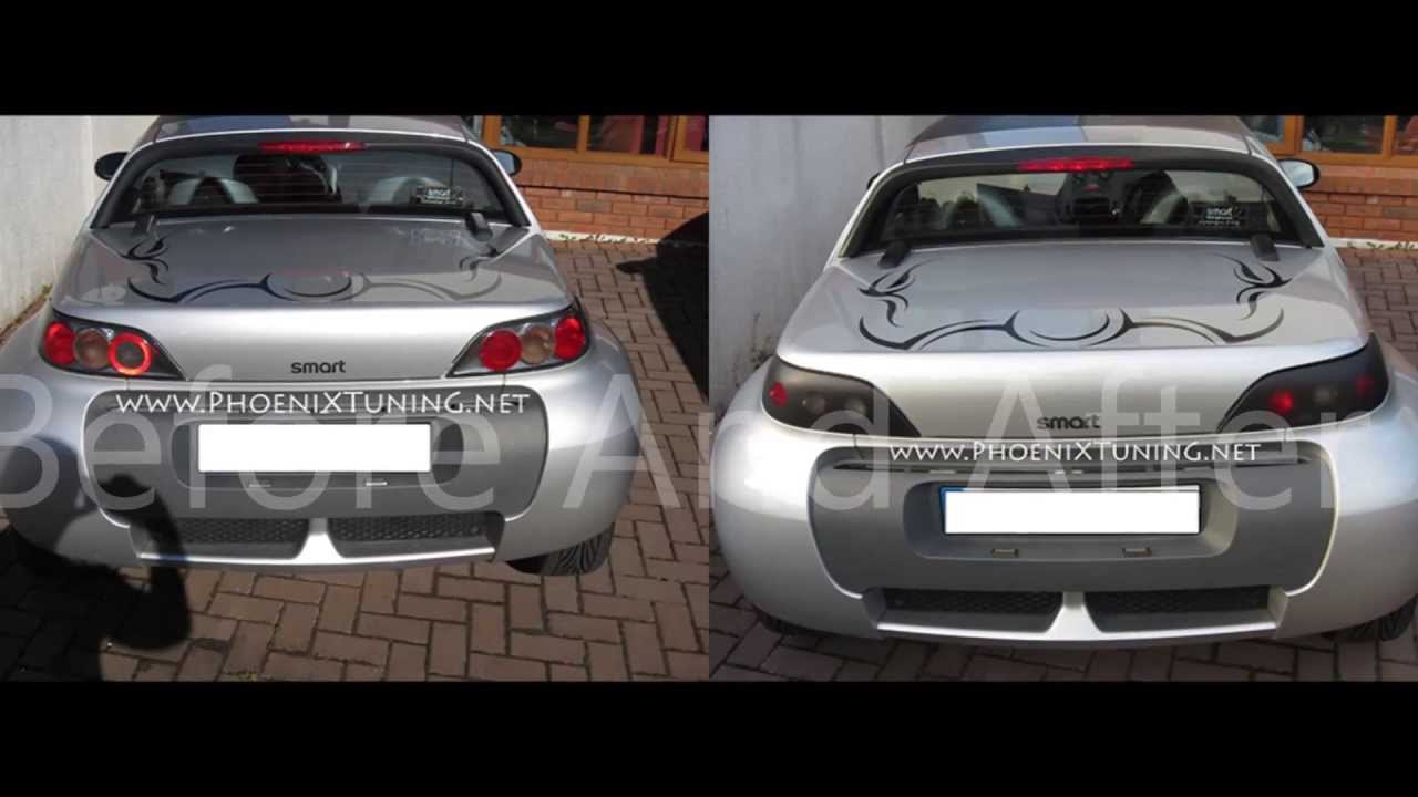 Plasti Dip - Smart Roadster Tail Lights Dip # - YouTube