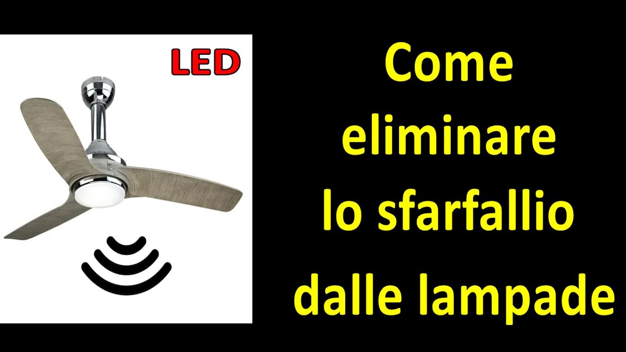 0793: Come eliminare lo sfarfallio nelle lampade a LED - YouTube