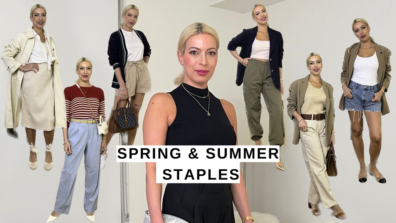Must Have Spring Staples 15 Modern Chic Outfit Lookbook YouTube Must Have Spring Staples 15 Modern Chic Outfit Lookbook YouTube