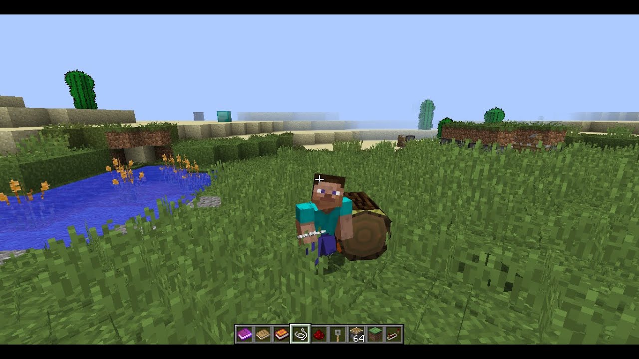 I GOT A REALISTIC MOD AND PLAYED WITH IT! (minecraft) - YouTube