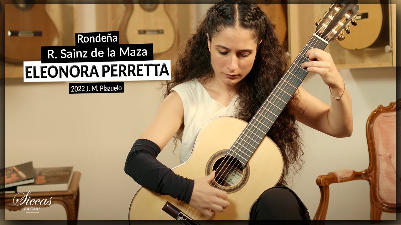 Eleonora Perretta plays Rondeña by Regino Sainz de la Maza on a 2022 J ...
