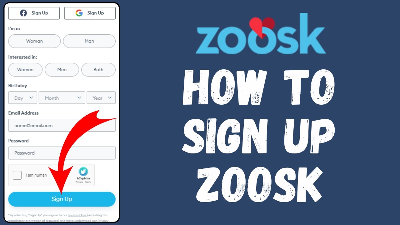 How to Sign Up on Zoosk Account (2024) | Register Zoosk Account - YouTube