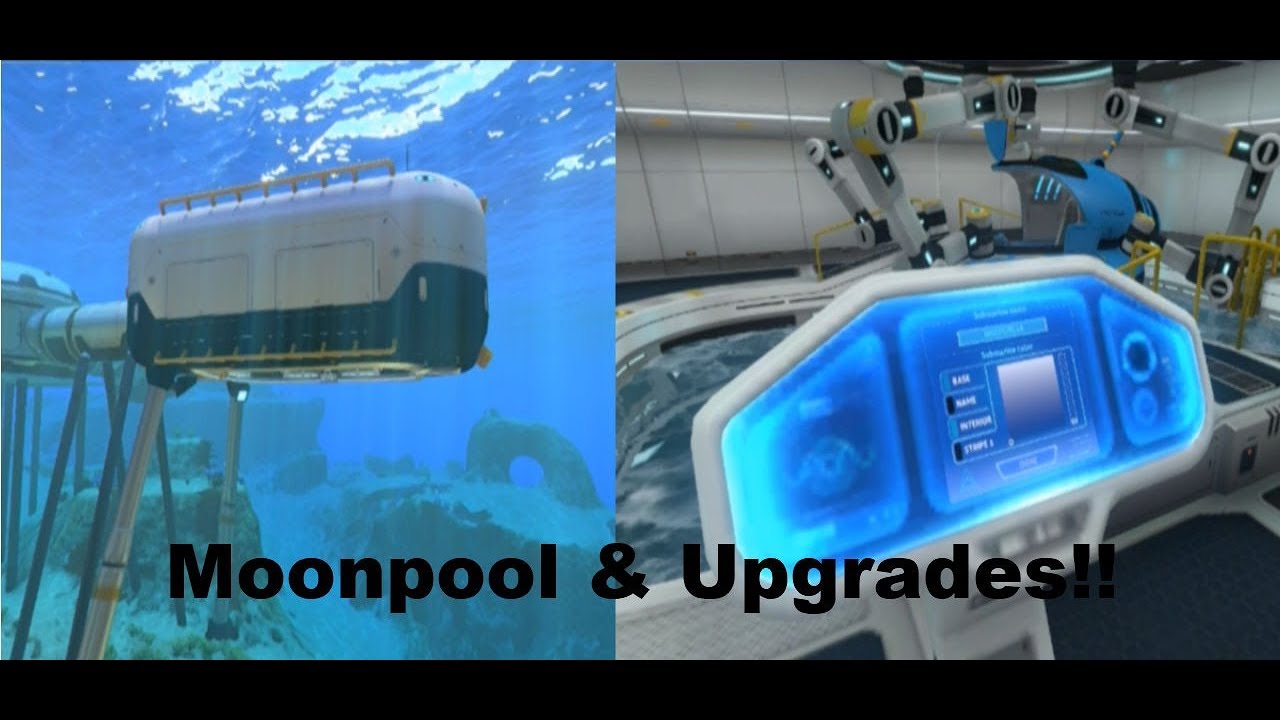 New Moonpool + Vehicle Upgrade Console! | Episode 5 | (Subnautica ...