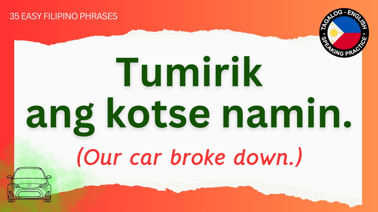 35 EASY FILIPINO PHRASES FOR CONVERSATION | Tagalog Speaking Challenge ...