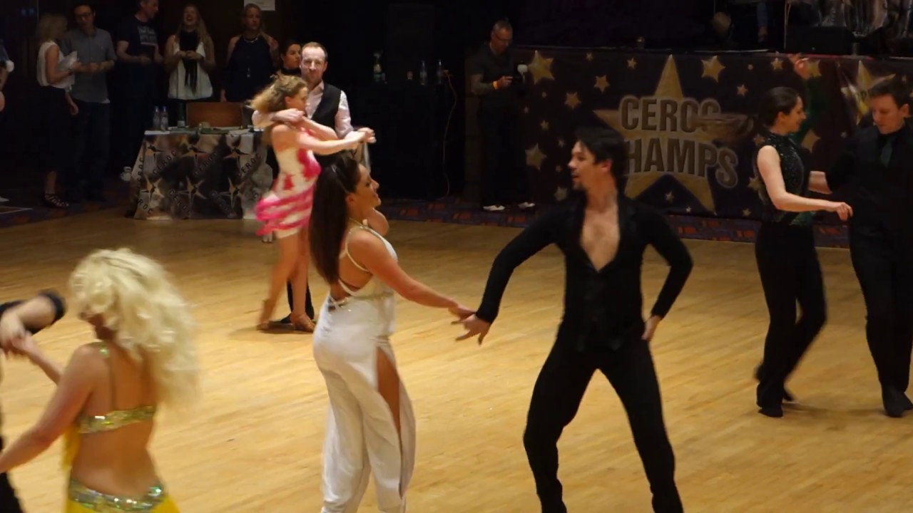 Ceroc London Champs 2017 - Open Round 1 - YouTube