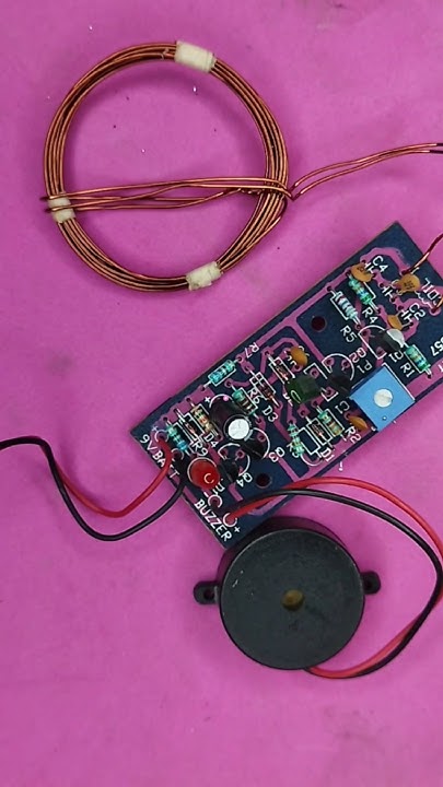 School science project metal detector #science #experiment #diy - YouTube