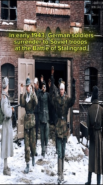 German Surrender at Stalingrad" #shorts #ww2 - YouTube