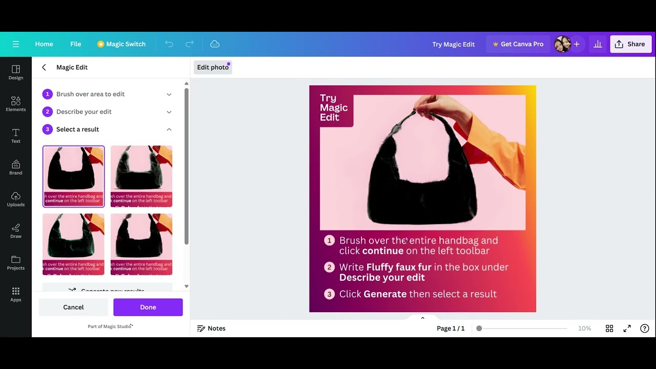 Magic Edit in Canva | Sawani Rocks - YouTube