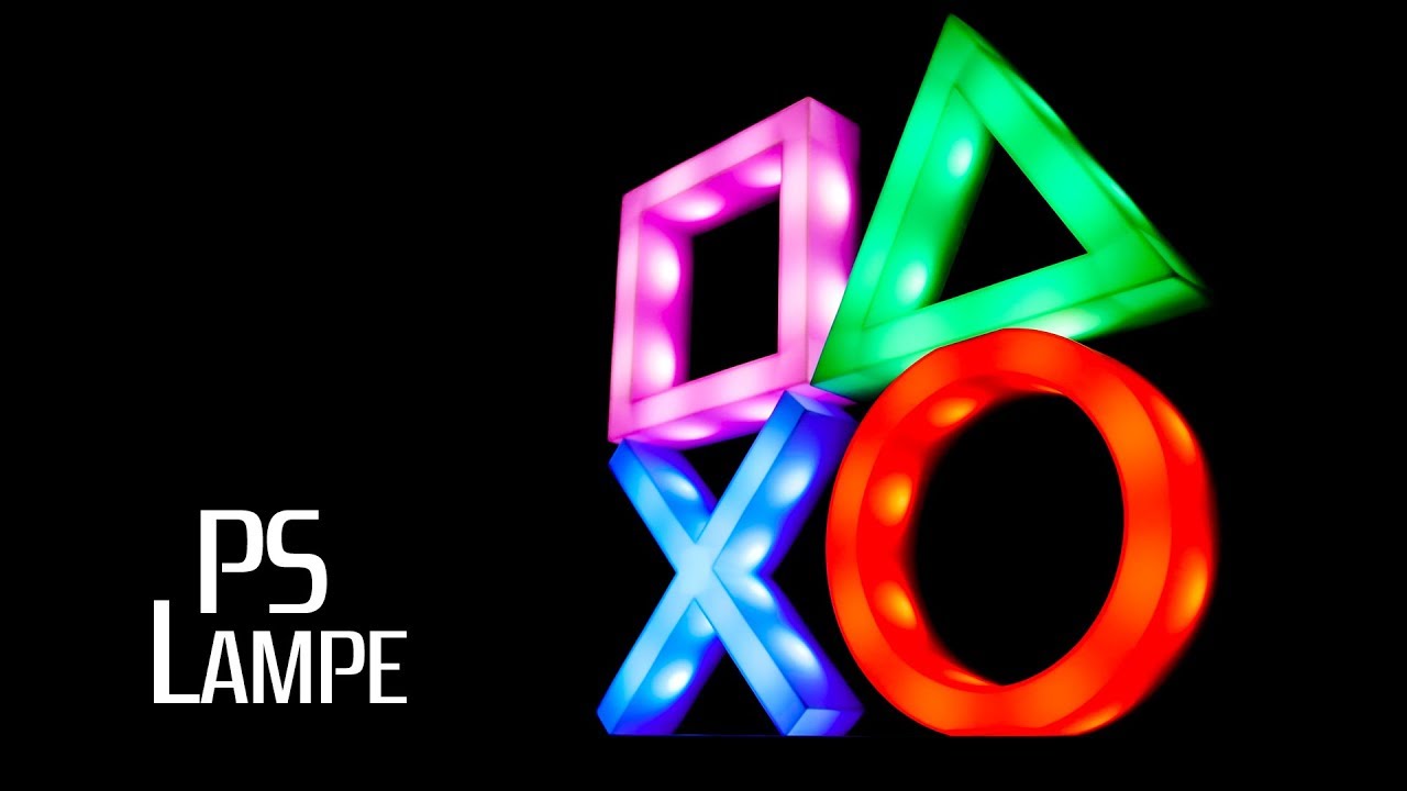 PlayStation-Lampe: Ikonische Icons - YouTube