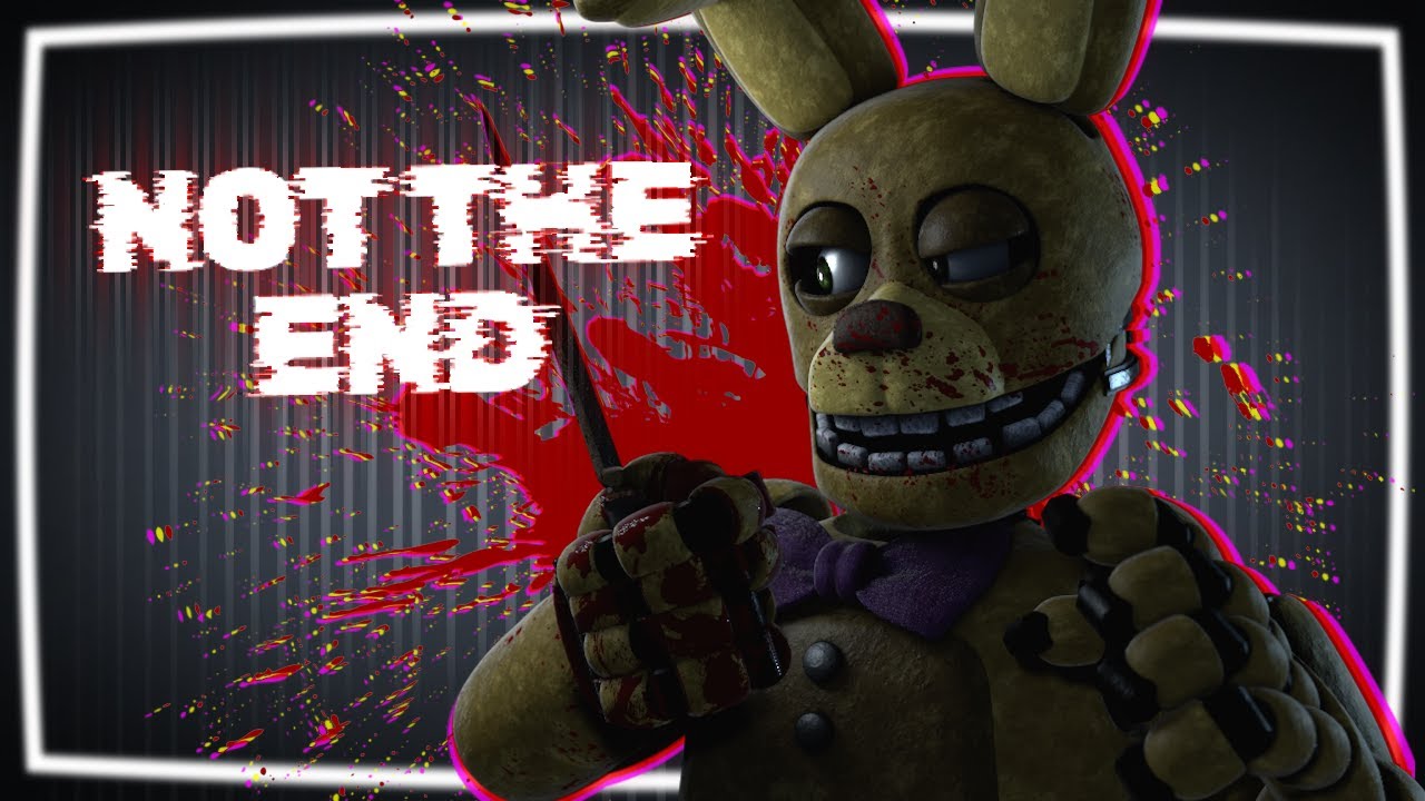 [C4D/FNaF] Not The End Remix - Short #nottheendchallenge - YouTube