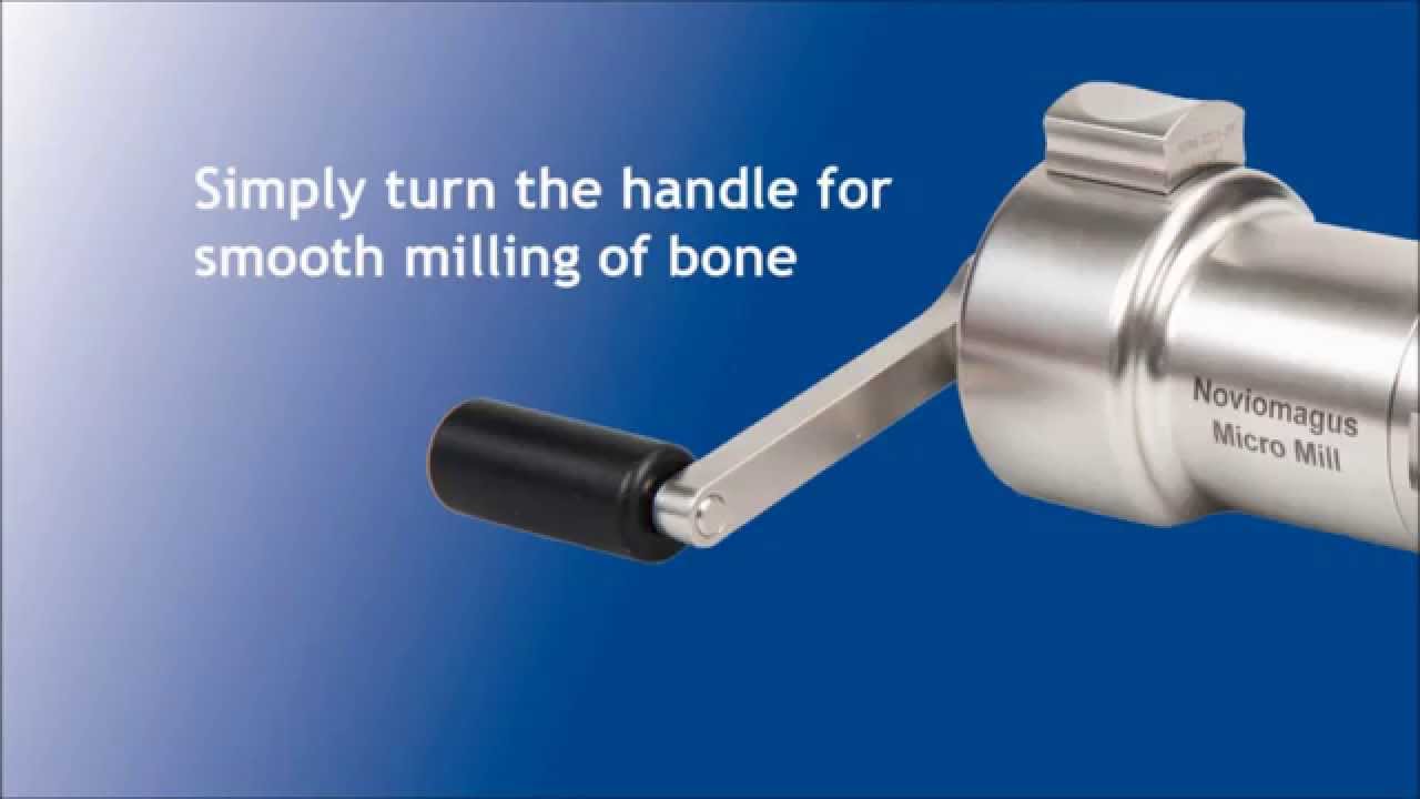 Micro Bone Mill - HB-Medical - YouTube