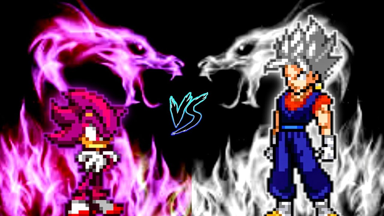 Shadow Ultra Ego OP (New) VS Vegito OP (all form) in Jump Force Mugen ...