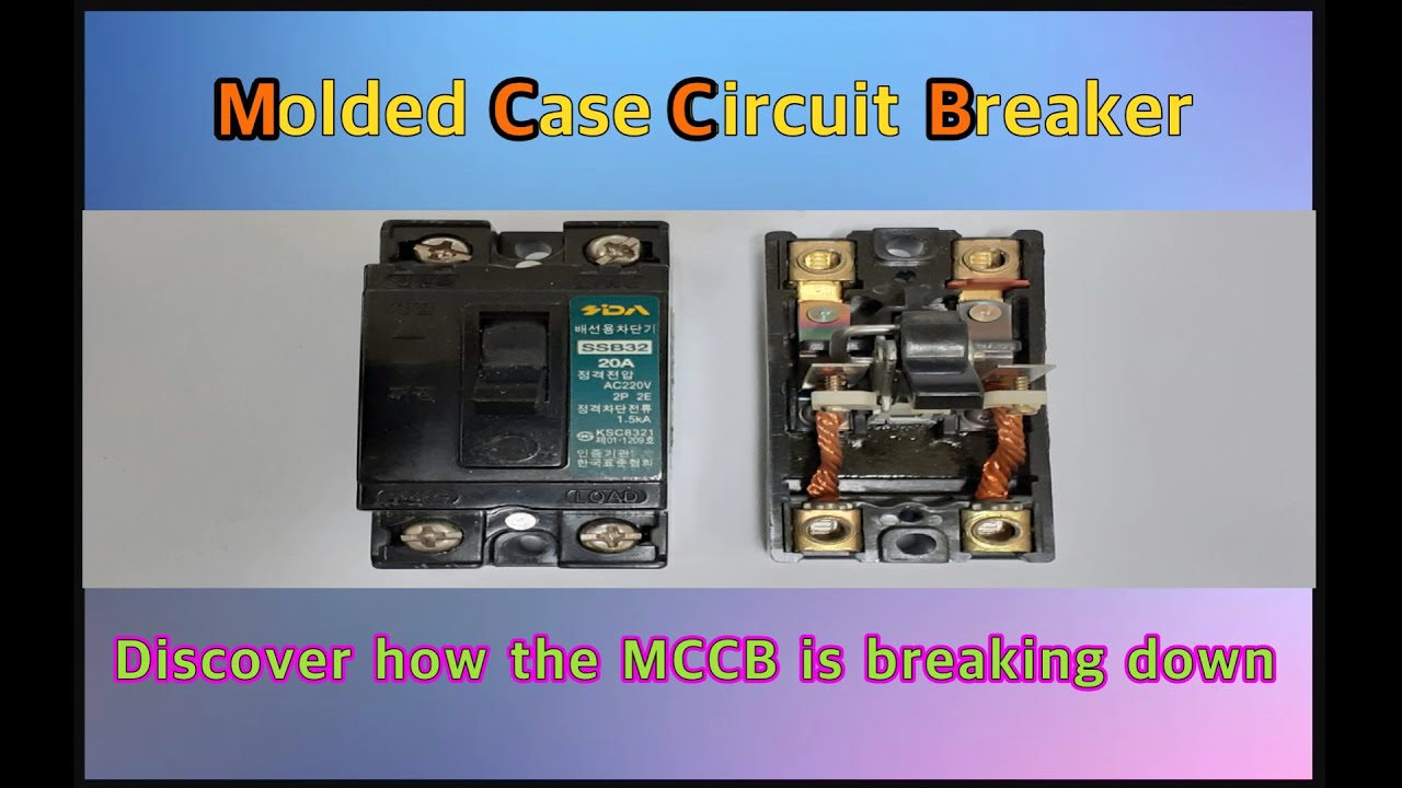 배선용 차단기 - 망가져 가는 배선용 차단기 구별 팁 ( Tips for Identifying a Broken MCCB ...