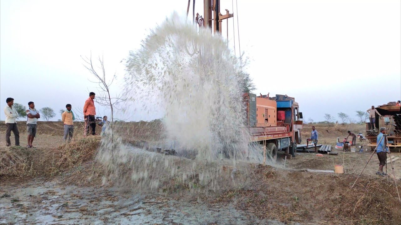 Borewell Drilling 20 Hp Water 180 Feet Depth | Borewell For Framing ...