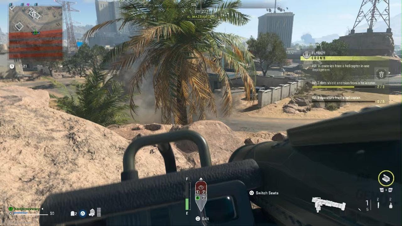 DMZ Easiest Way To Kill Riot Shield Enemies From a Helicopter Solo ...