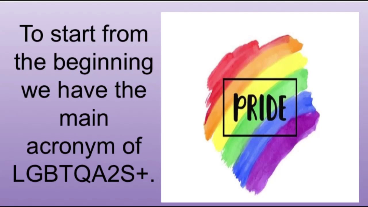 Defining LGBTQA2S+ - YouTube