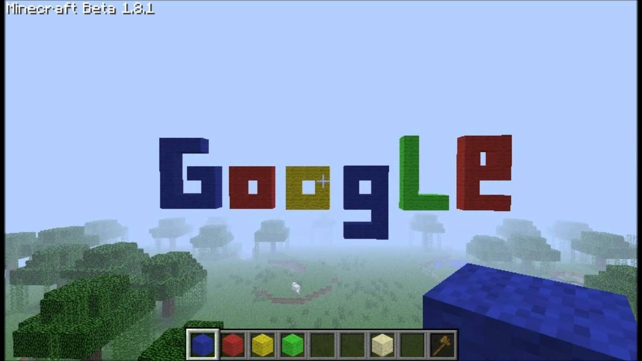 Minecraft-Google-Logo - YouTube