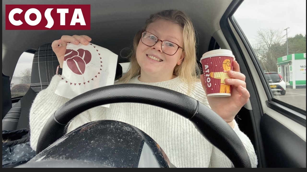 TASTING COSTA'S *NEW* EASTER/SPRING MENU! | HOT CROSS BUN - YouTube