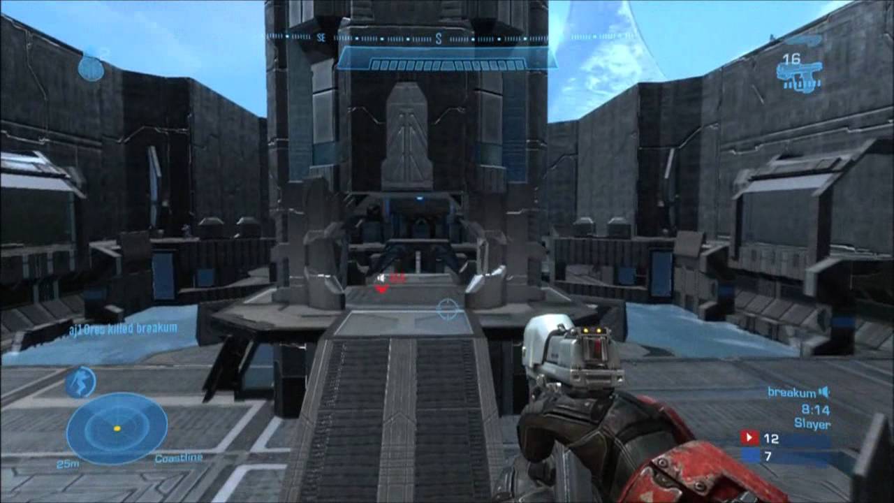 Halo Reach Map of the Week #24 - Synch - YouTube