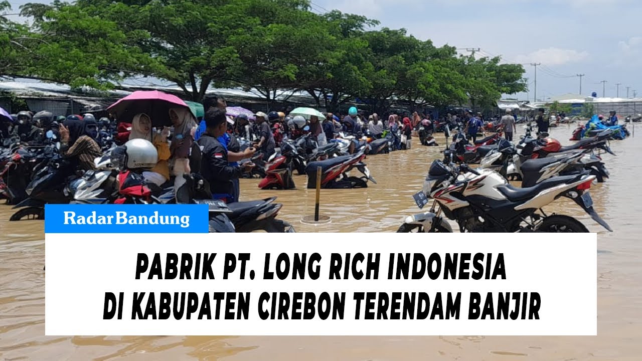 Area sekitar pabrik PT Long Rich Indonesia di Kabupaten Cirebon ...